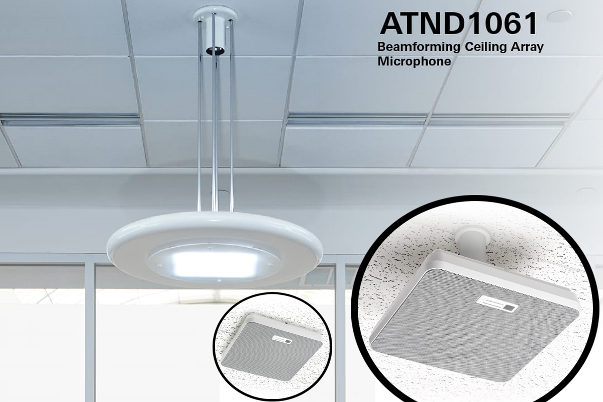 Audio-Technica brings in yet another microphone that hangs from the ceiling