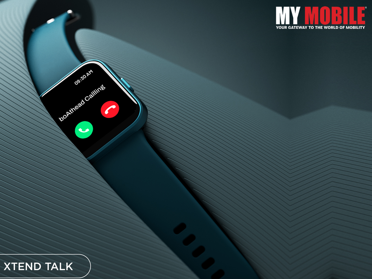 boAt launches New Smartwatch ‘Xtend Talk’ with Alexa Onboard ~ My Mobile India
