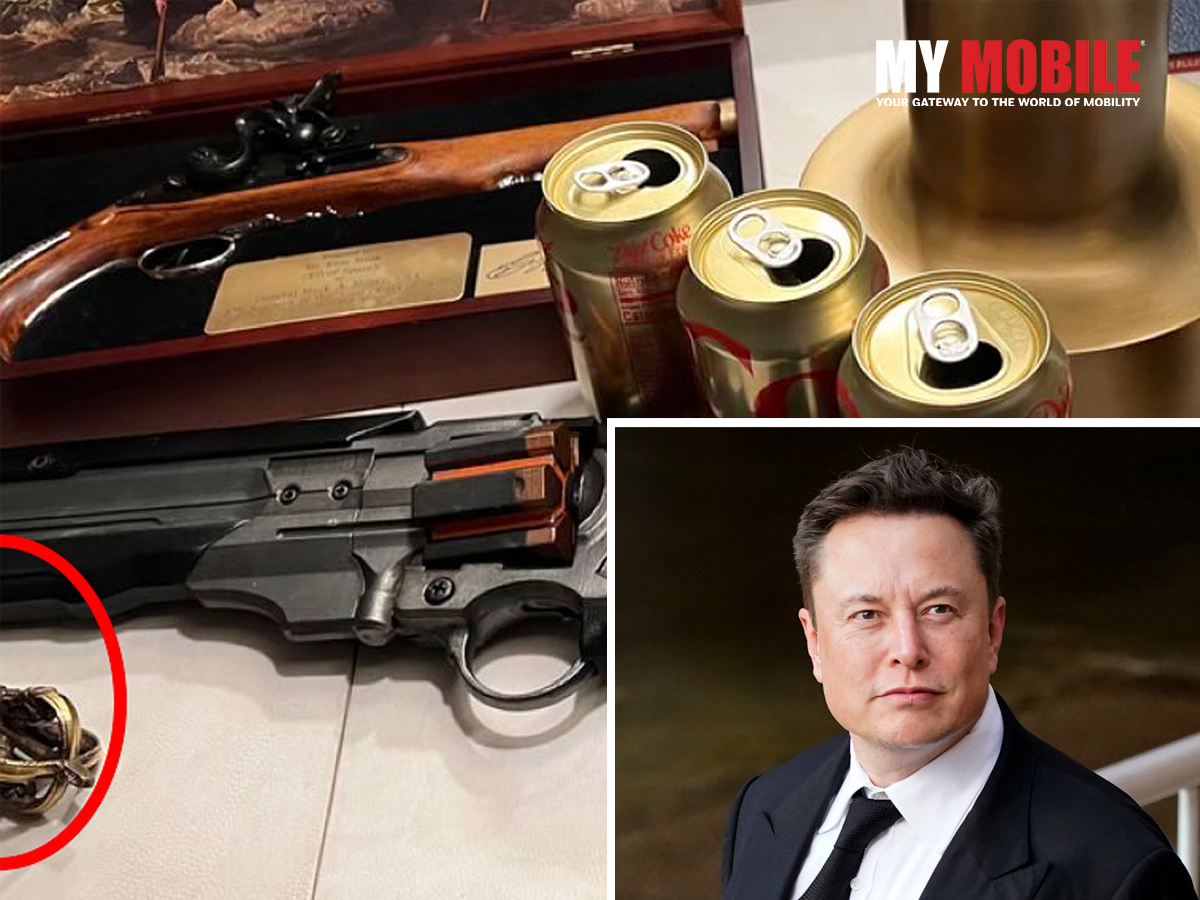 Elon Musk Tweets Photos Of Guns And Diet Coke On Bedside Table ~ My Mobile India