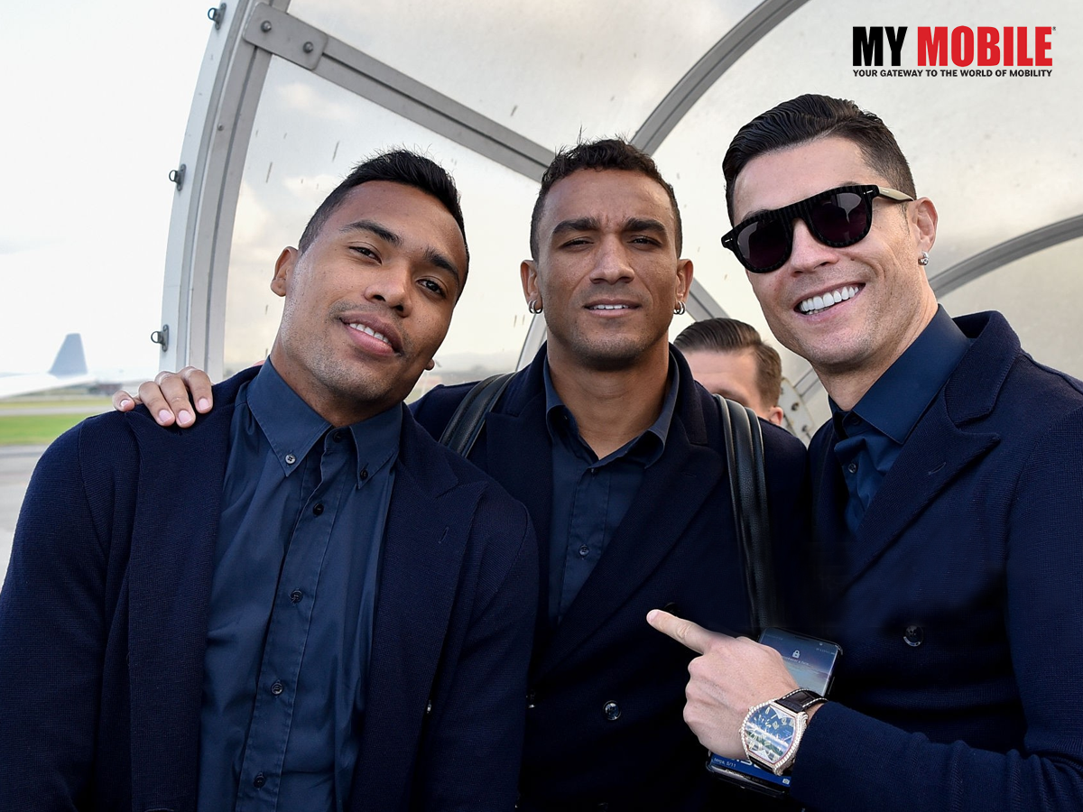 Cristiano Ronaldo Spotted Using Huawei Mate RS ~ My Mobile India