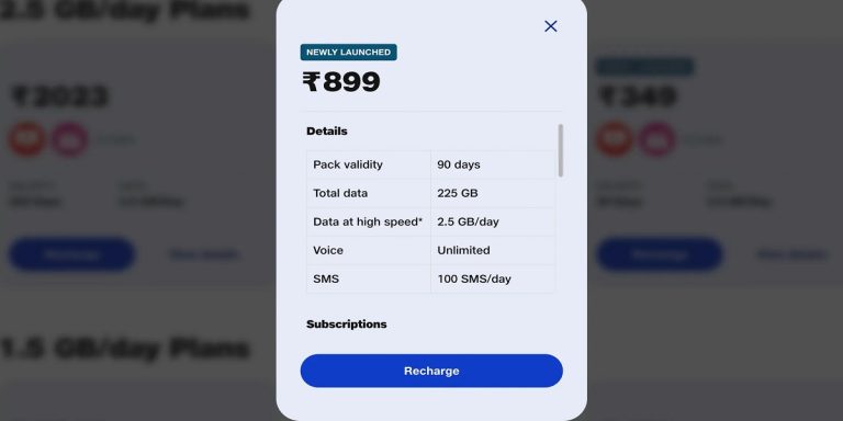 Jio Rs 349, Rs 899 Prepaid Recharge Plans Launched: Benefits, Validity ...