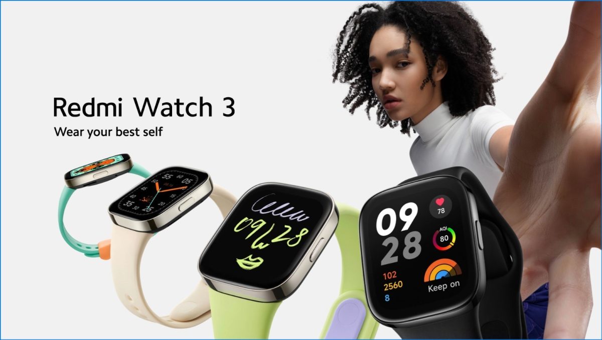 Redmi Watch 3 with 1.75-inch AMOLED display, Bluetooth calling, 12-day ...