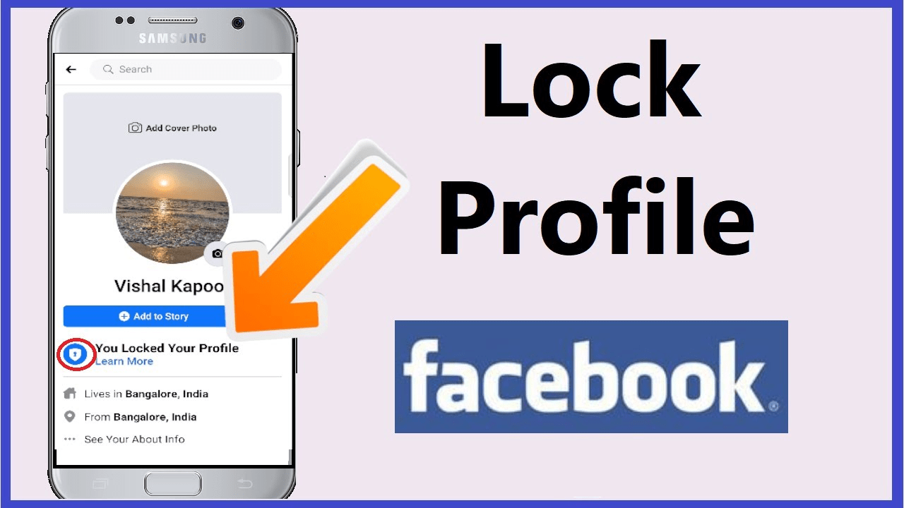 How to Lock Your Facebook Profile from Strangers via Android mobile ...