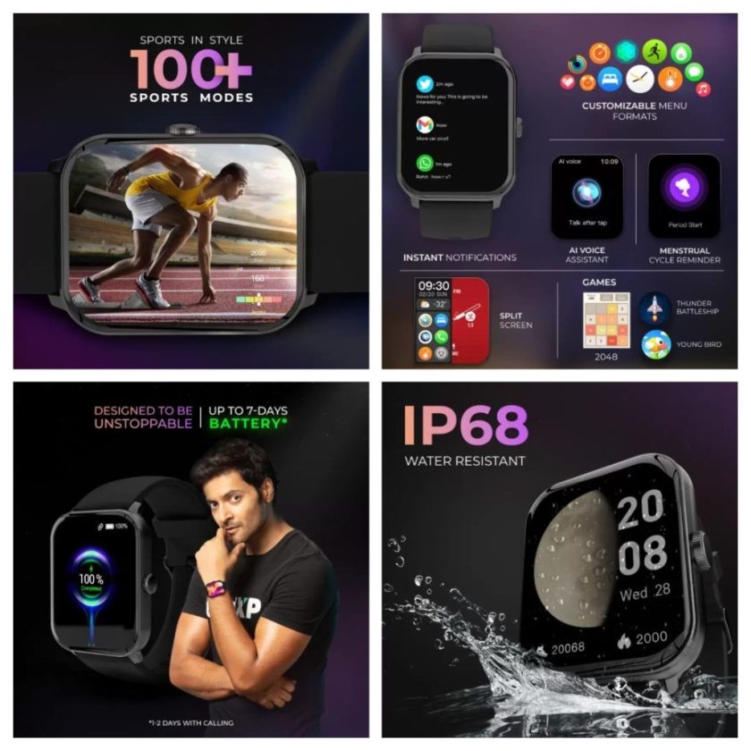 beatXP Vega X, Marv Super smartwatches with BT calling launched in ...
