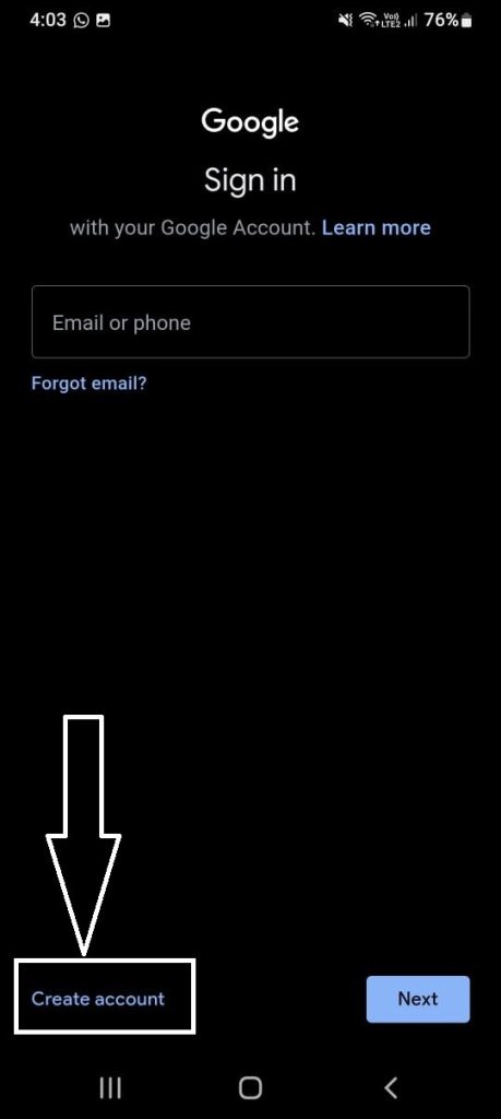 Create Gmail Account: How to Create a New Google Account on Mobile ...