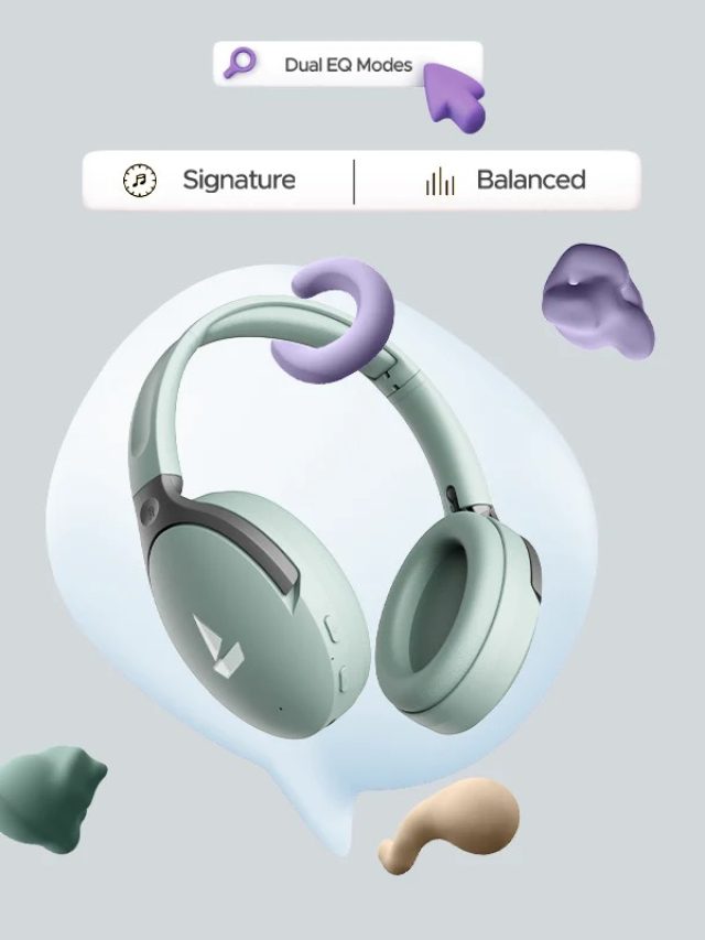 boAt Rockerz 551 Premium Noise Cancelling Wireless ANC Headphones with ...