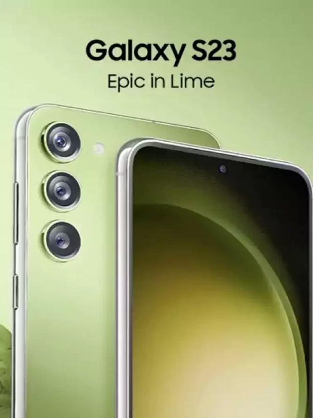 Samsung Galaxy S23 Lime colour launched in India ~ My Mobile India