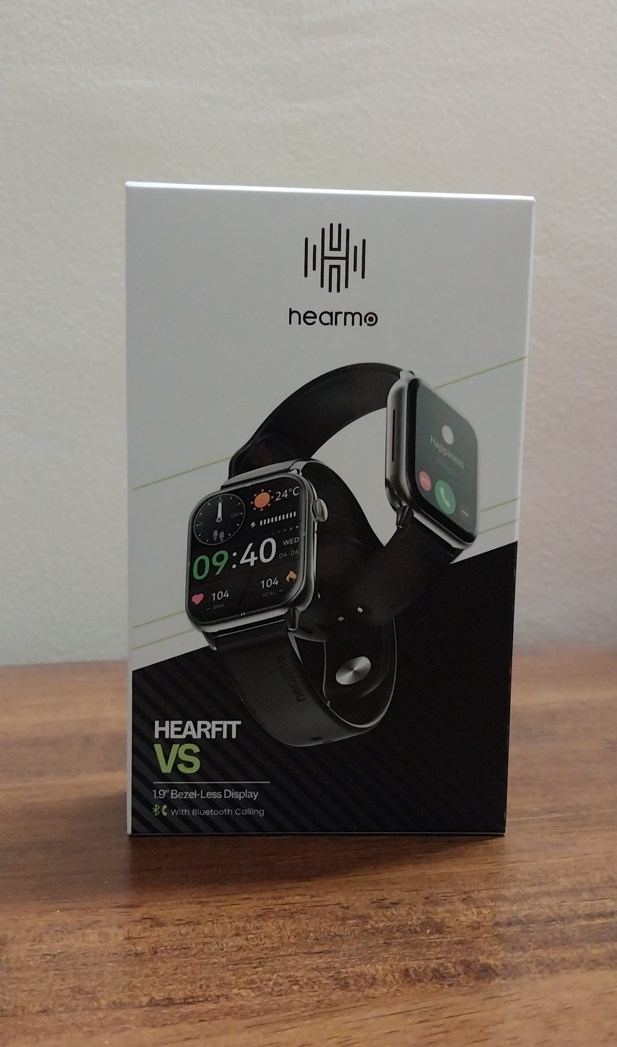 Hearmo HearFit VS Smartwatch with Dedicated Bluetooth Calling Chip, 1.9 ...