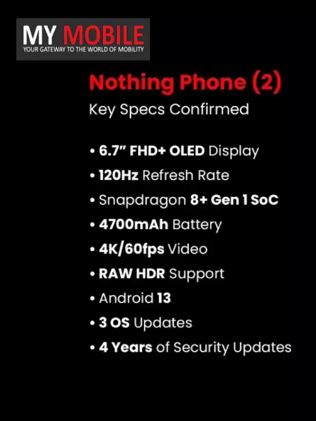 Nothing Phone (2) to feature with Nothing OS 2.0: Could offer Pixel ...