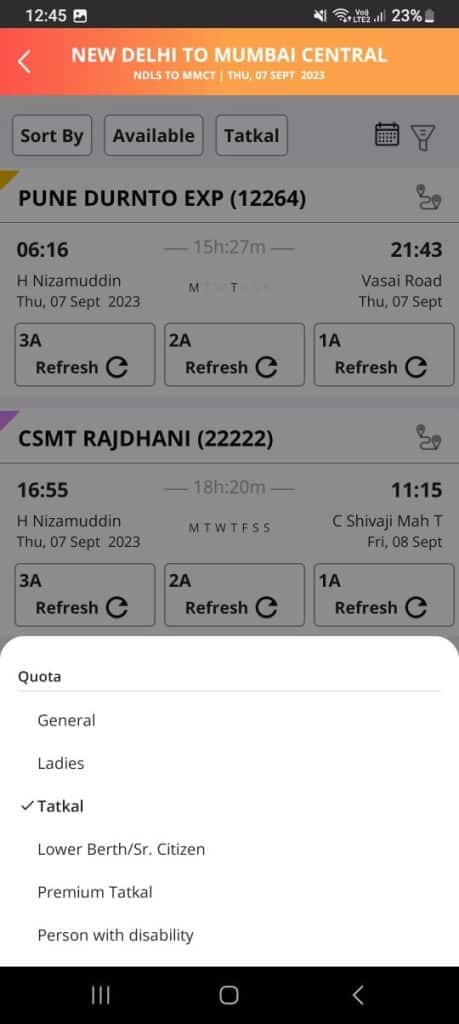 IRCTC Tatkal Ticket Booking Guide: Time, Charges and How to Book Tatkal ...