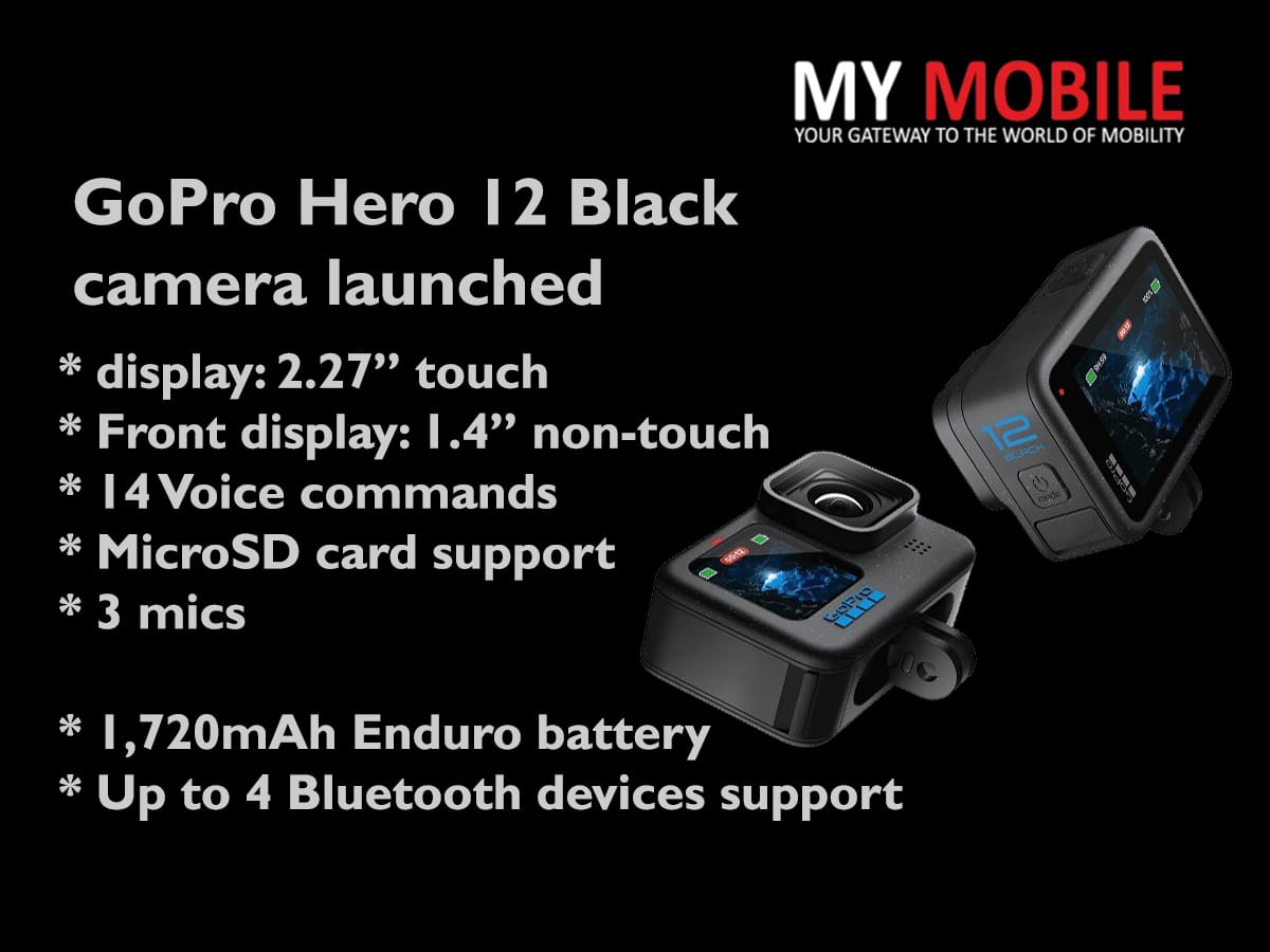 GoPro Hero 12 Black camera launched with 5.3K HDR video recording in ...