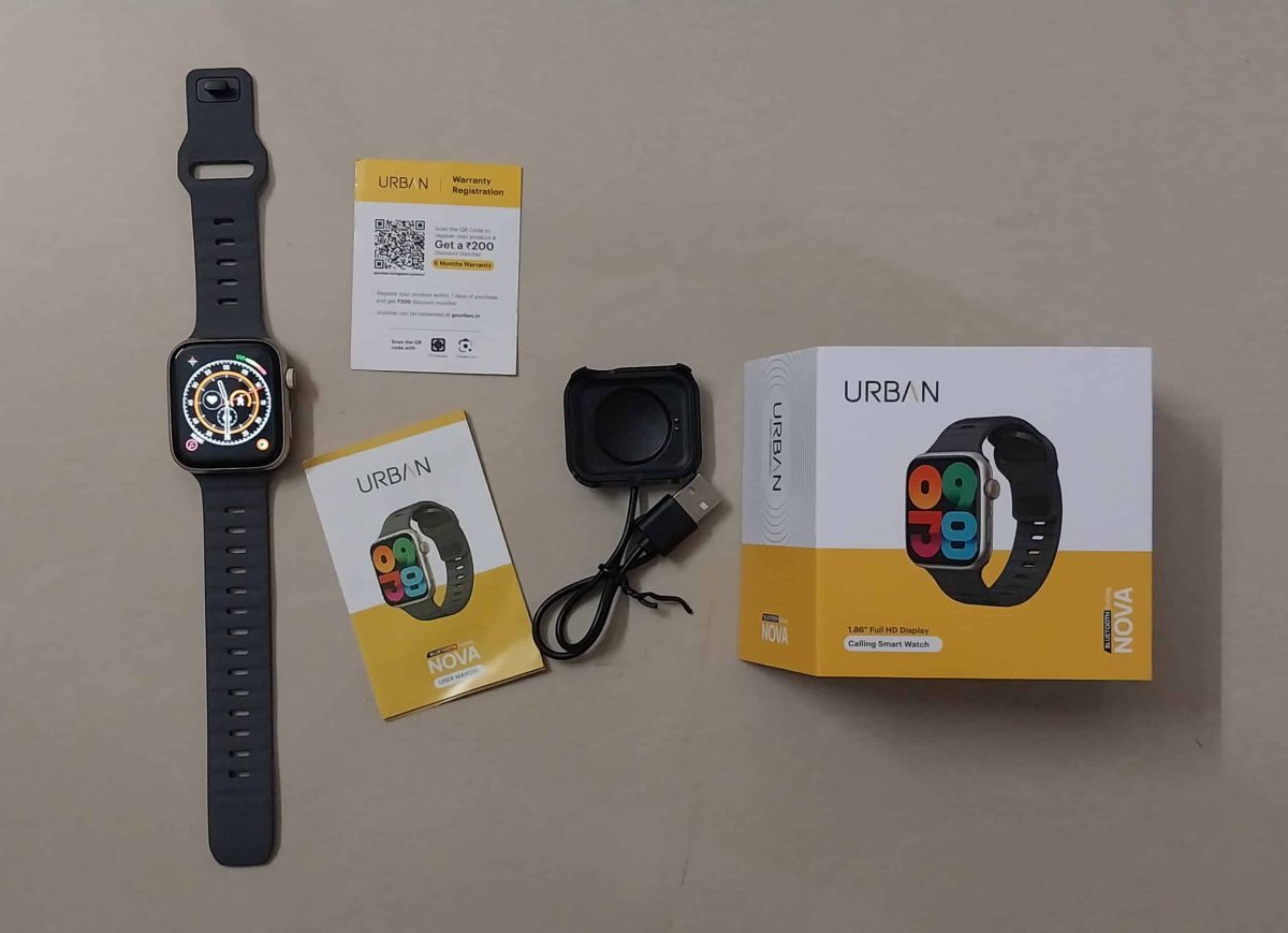URBAN Nova Smartwatch Hands-On Review - A Striking 1.86" FHD Display ...