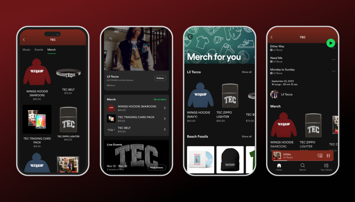 Spotify Unveils In-App Merch Hub for Personalised Artist Merchandise