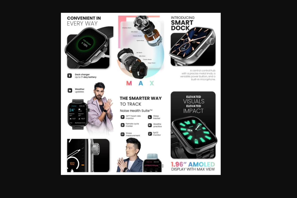 Noise Launches Innovative ColorFit Pro 5 Series in India: Pricing ...