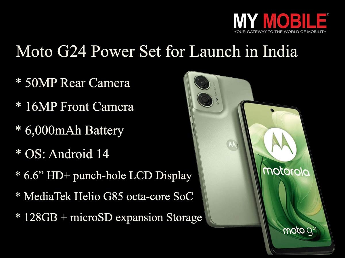 Moto G24 Power Set for Launch in India: Key Features and Expectations