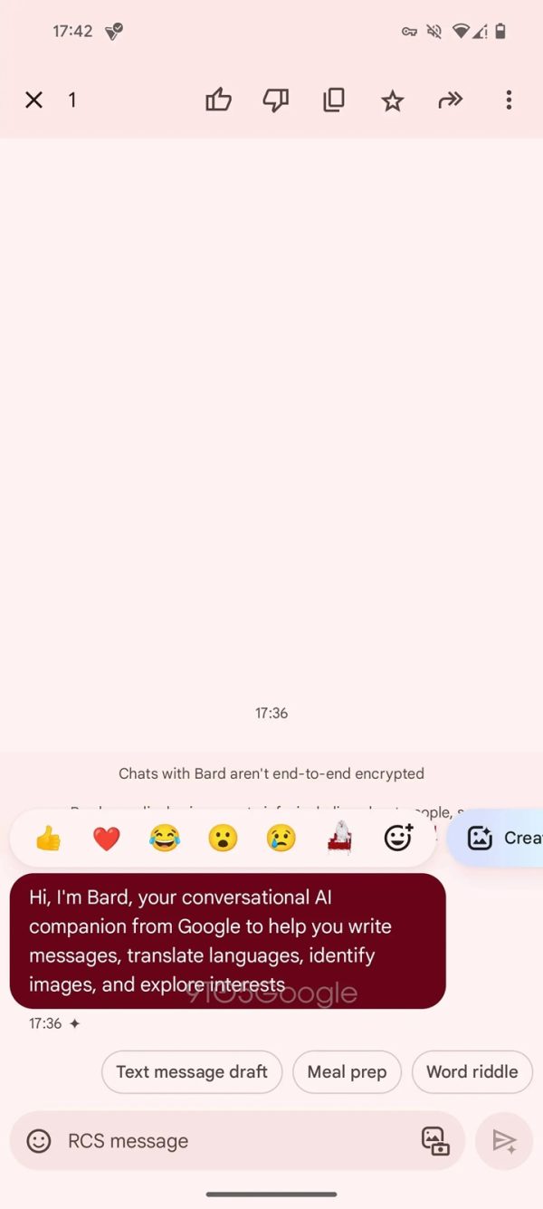 Google Integrates AI Chatbot Bard into Google Messages for Enhanced ...