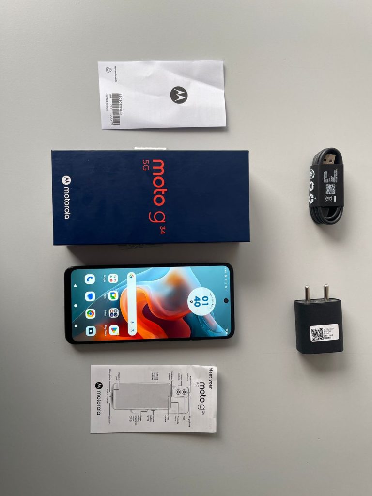 Moto G34 5G Unboxing and First Impressions: Budget Style and Performance
