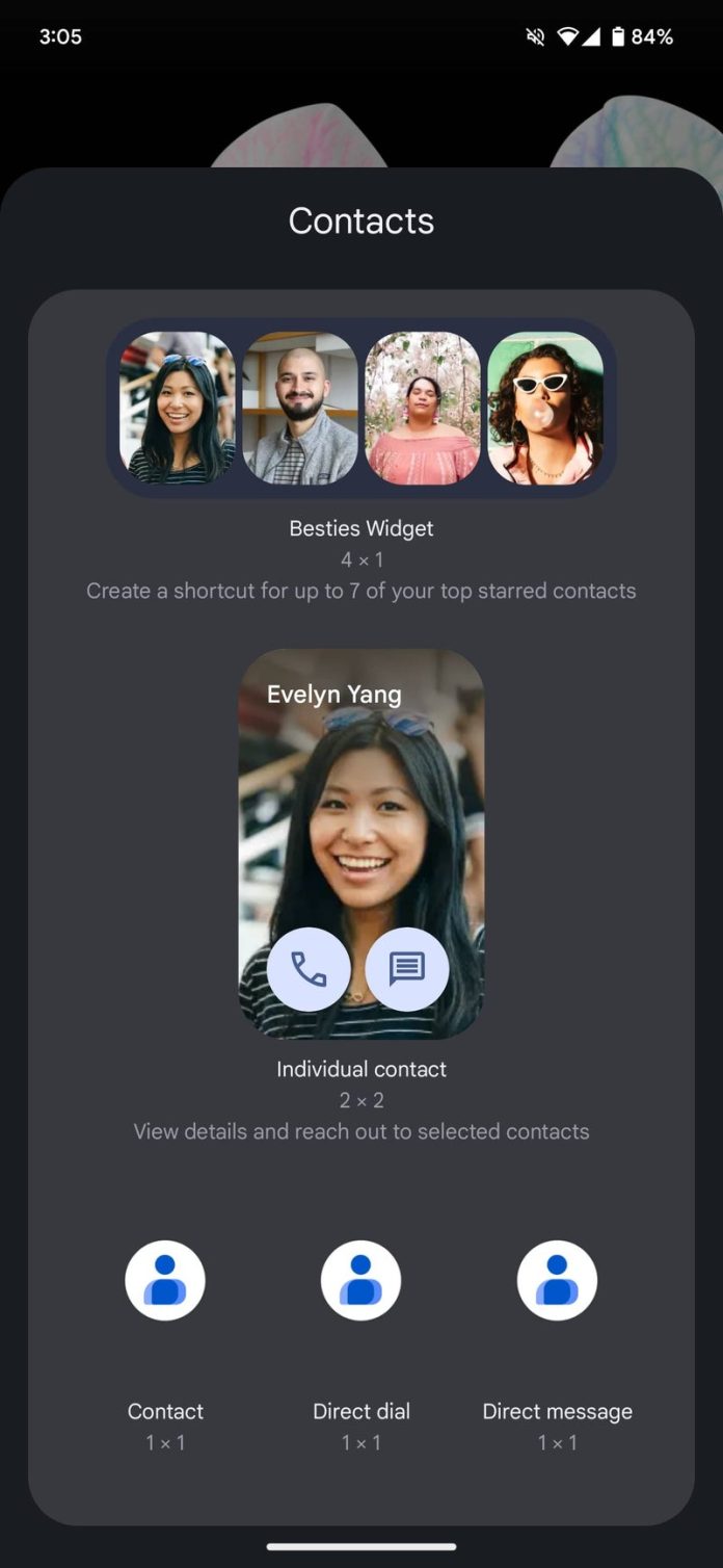 Google Contacts App to Introduce "Besties Widget" for Quick Access to ...