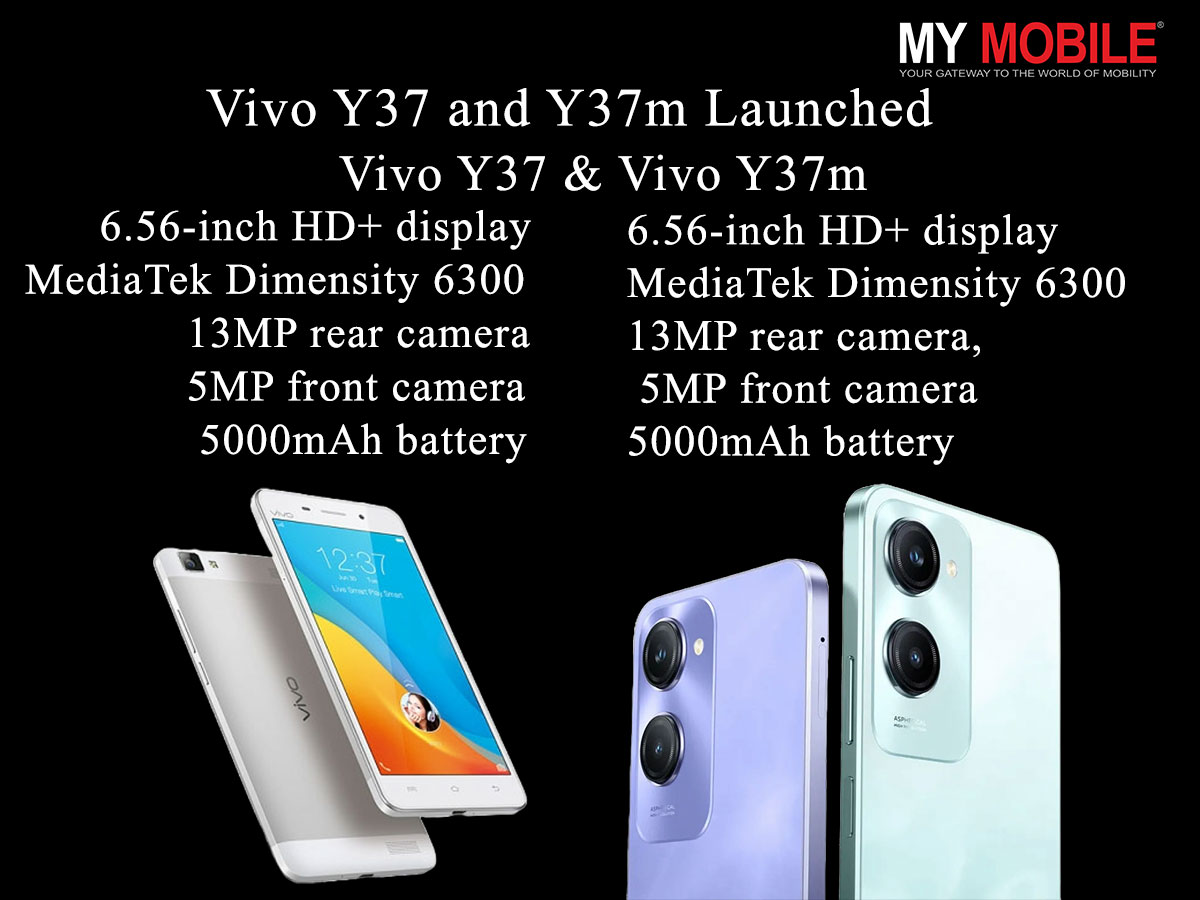 Vivo Y37 and Y37m Launched in China with Affordable 5G and Powerful Features: Pricing, Features ...