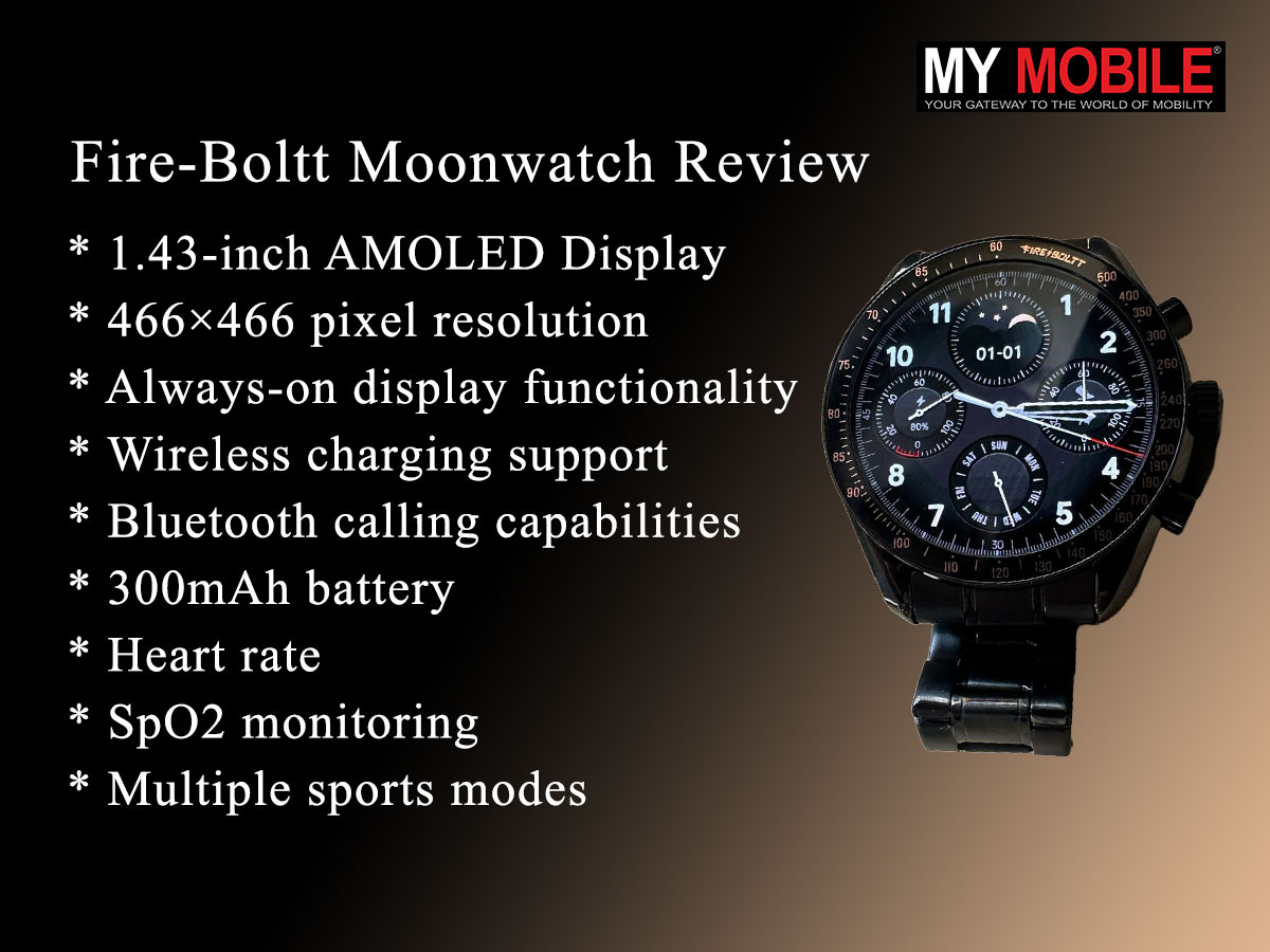 Fire-Boltt Moonwatch Review: Elegance Meets Functionality in a Budget ...