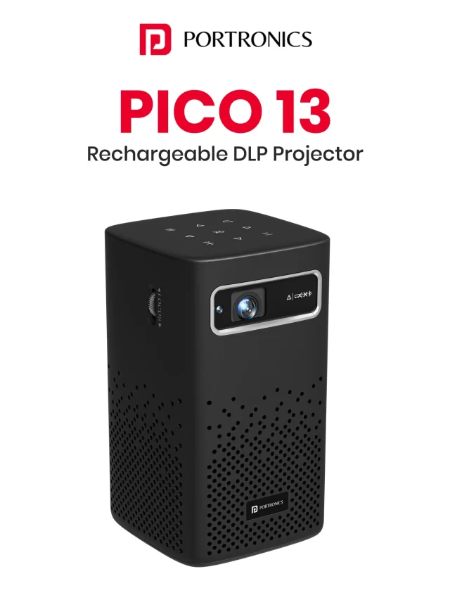 Portronics Pico 13 Smart Portable Projector with 4K Support Launched ...