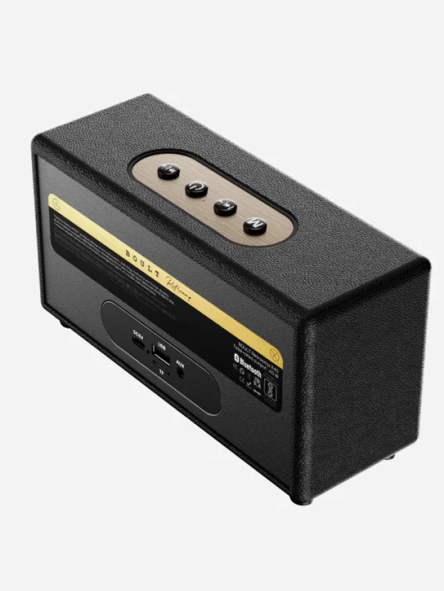 Boult Retro AMP x40 Speaker Review in 10 points ~ My Mobile India