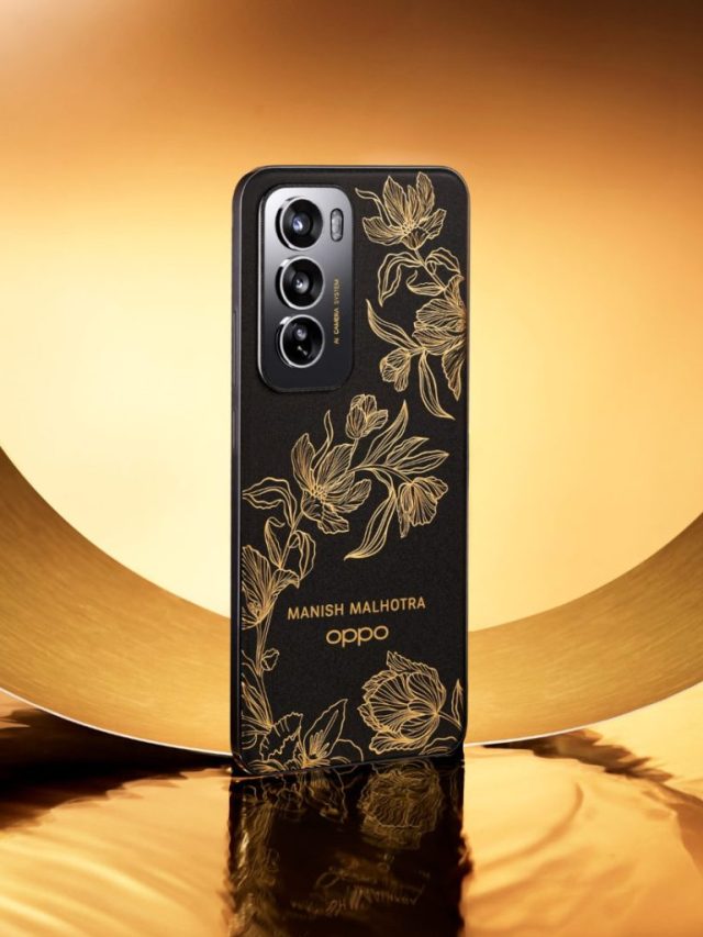 OPPO Reno12 Pro 5G Manish Malhotra Limited Edition Launched: Price ...