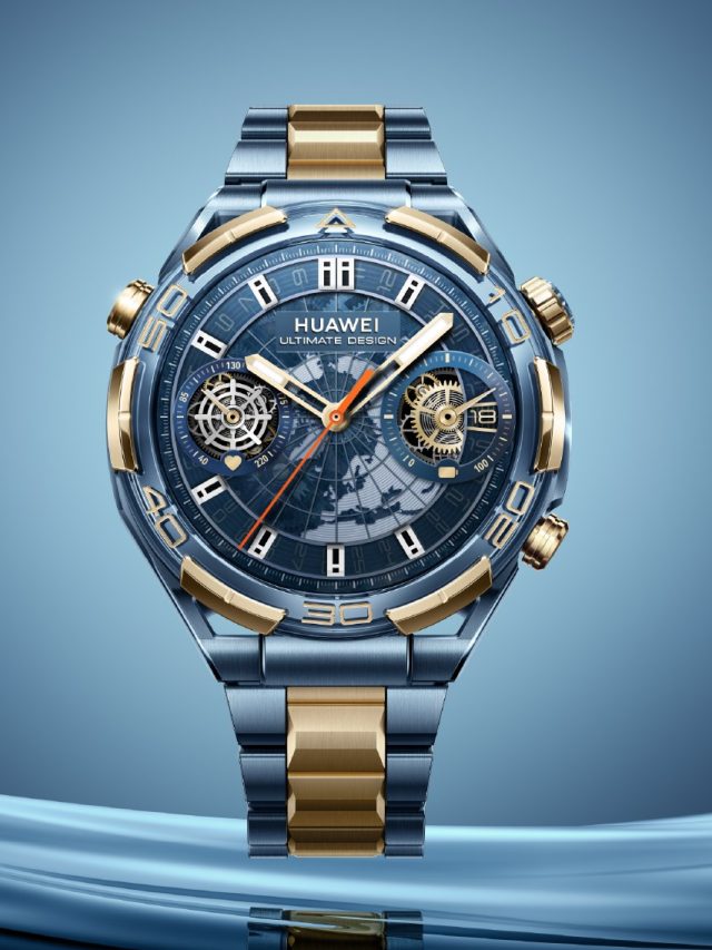 HUAWEI Watch Ultimate Design with 18K Gold Finish ~ My Mobile India