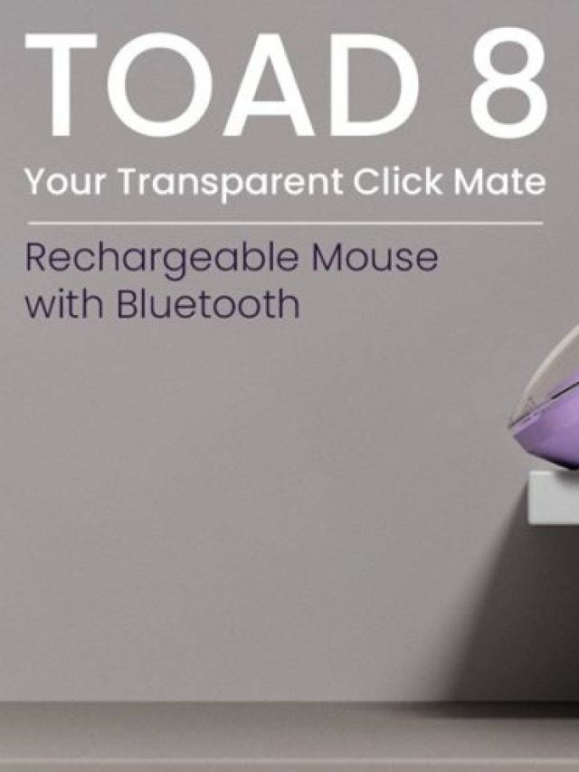 Portronics Toad 8 Transparent Bluetooth Mouse Launched ~ My Mobile India
