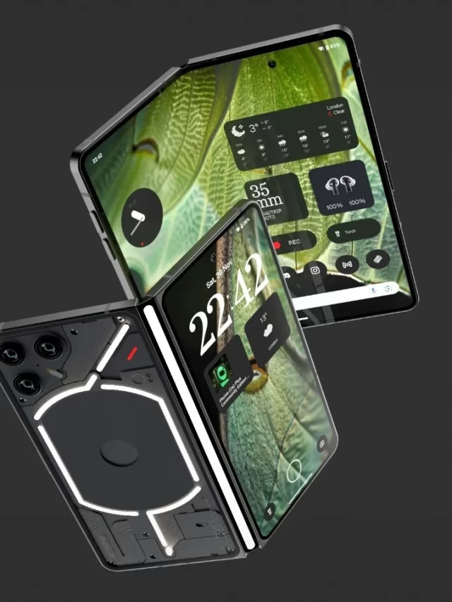 Nothing Fold (1) Concept Render Brings Glyph LED and a Slim Display to ...