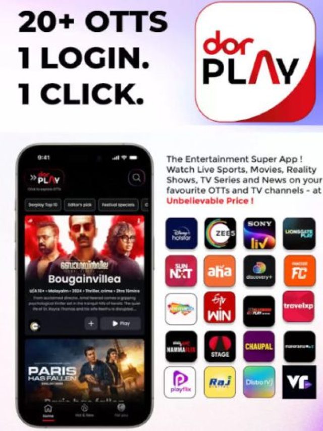 Dor Play with 20+ OTT Subscriptions Launching on February 6 ~ My Mobile ...