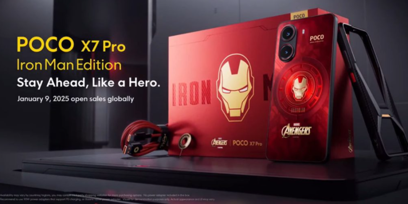 Poco X7 Pro Iron Man Edition Launched With Marvel-Inspired Design And ...