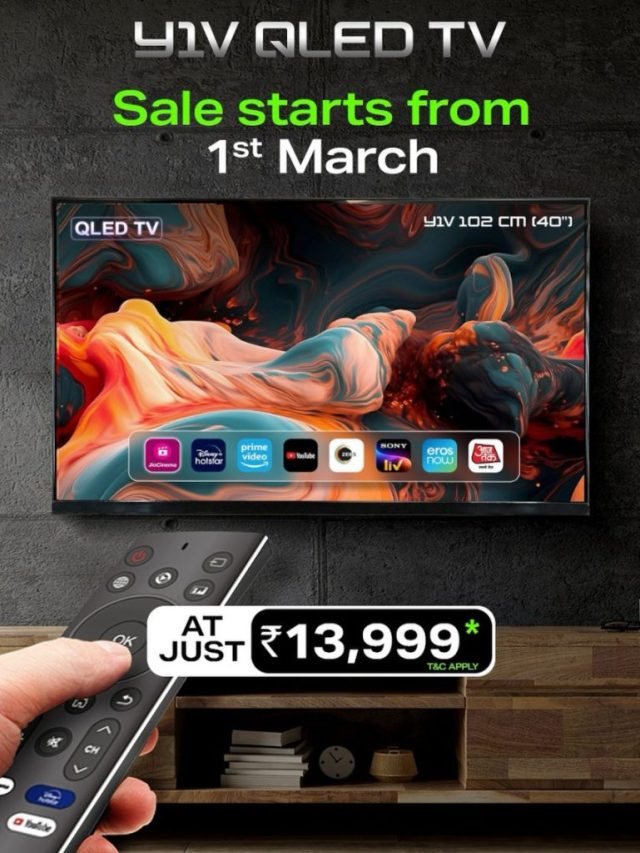 Infinix 40Y1V QLED TV Now Available on Flipkart from 1st March ~ My Mobile India