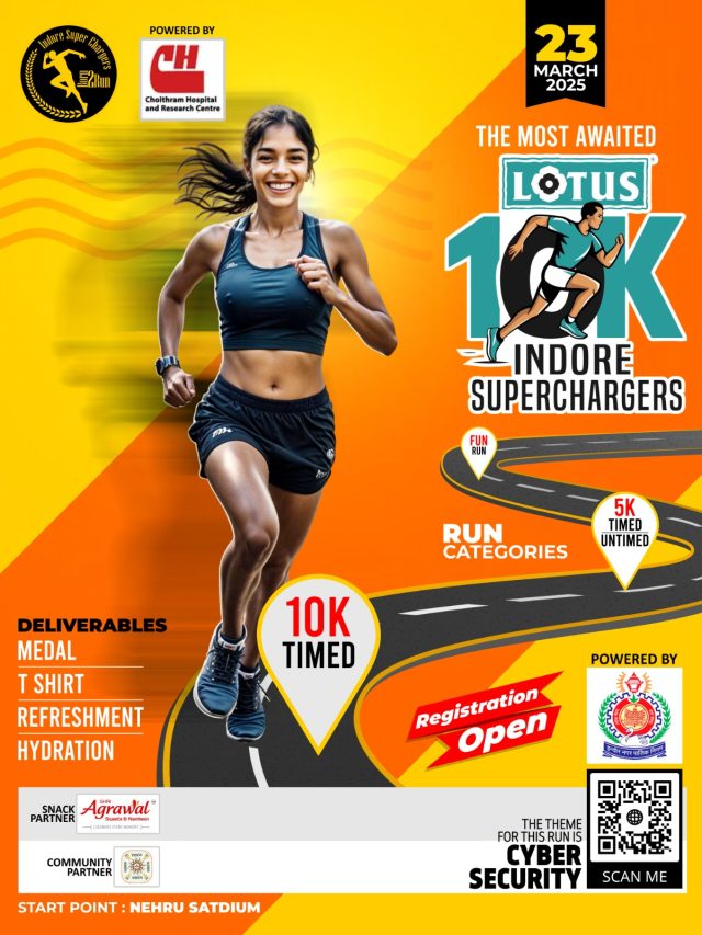 Lotus 10K Indore Superchargers Run Announced – Fitness Meets Cyber ...