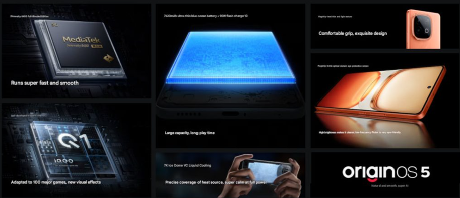 iQOO Unveils Z10 Turbo and Turbo Pro with Huge 7000mAh+ Batteries, 144Hz Displays and Gaming ...