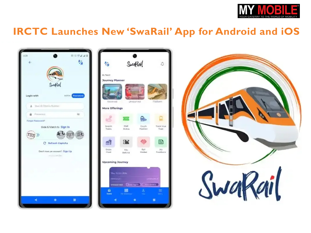 IRCTC Launches New ‘SwaRail’ App for Android and iOS - Book Tickets ...