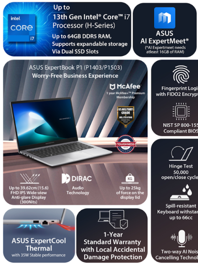 ASUS ExpertBook P Series Now Available at Special Prices on Flipkart ...
