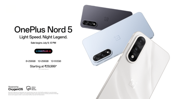 OnePlus Nord 5 and Nord CE5 5G Launched in India - Features AMOLED ...