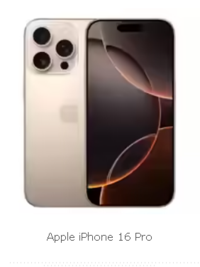 iPhone 16 Pro at Just ₹56,105 on Amazon ~ My Mobile India