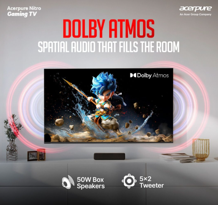 Acerpure Nitro Gaming TVs Debut in India Featuring 4K QLED Panels ...