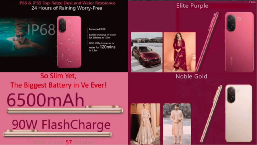 Vivo V60e Hands-On Images and Flipkart Listing Reveal Specs, Pricing, and Launch Details ~ My ...