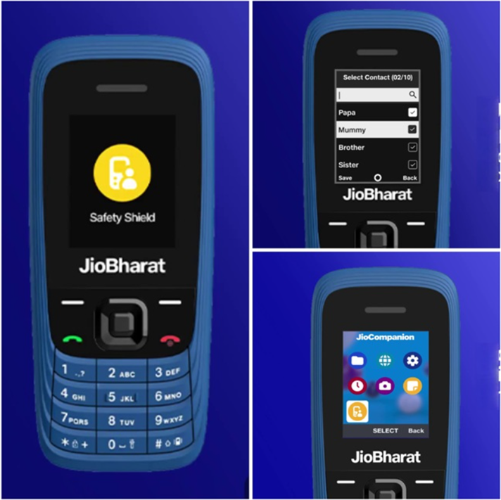 Reliance Jio launches JioBharat Safety-First 4G feature phone at Rs 799 ~ My Mobile India
