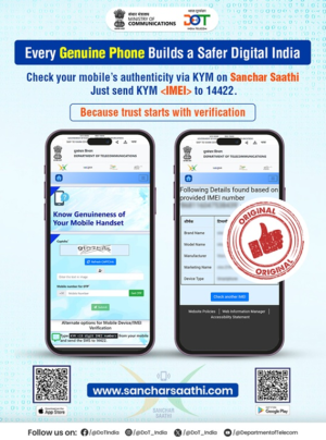 DoT Warns Against IMEI Tampering, Urges Citizens to Use KYM ...