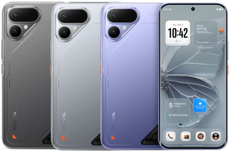 Tecno Pova Curve 2 5G Launches in India with 144Hz Curved AMOLED ...
